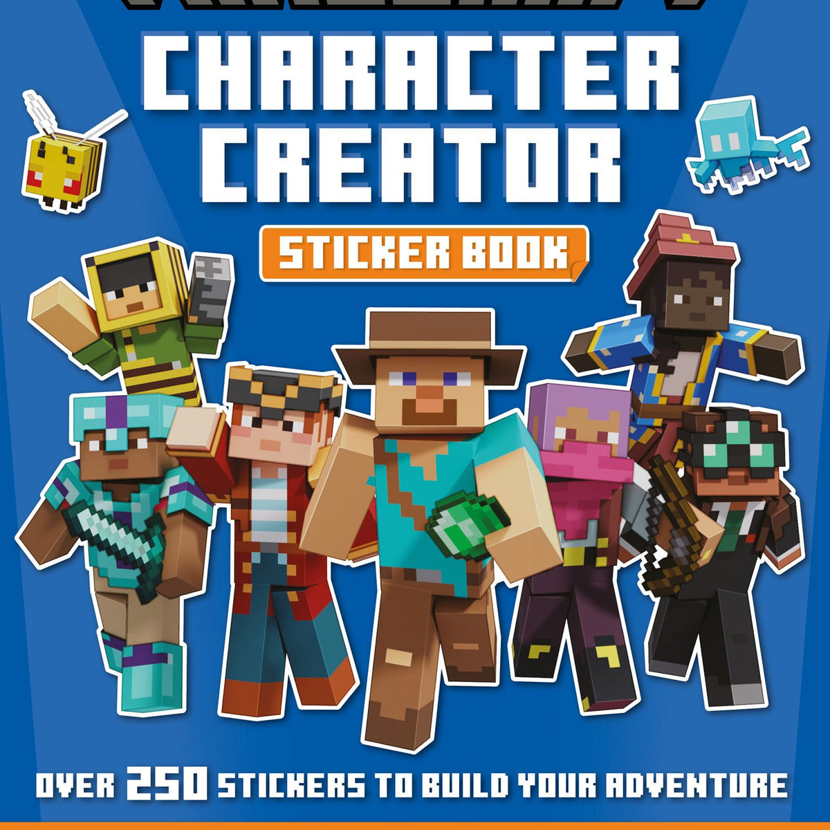Minecraft Character Creator Sticker Book by Mojang AB – Book Hero