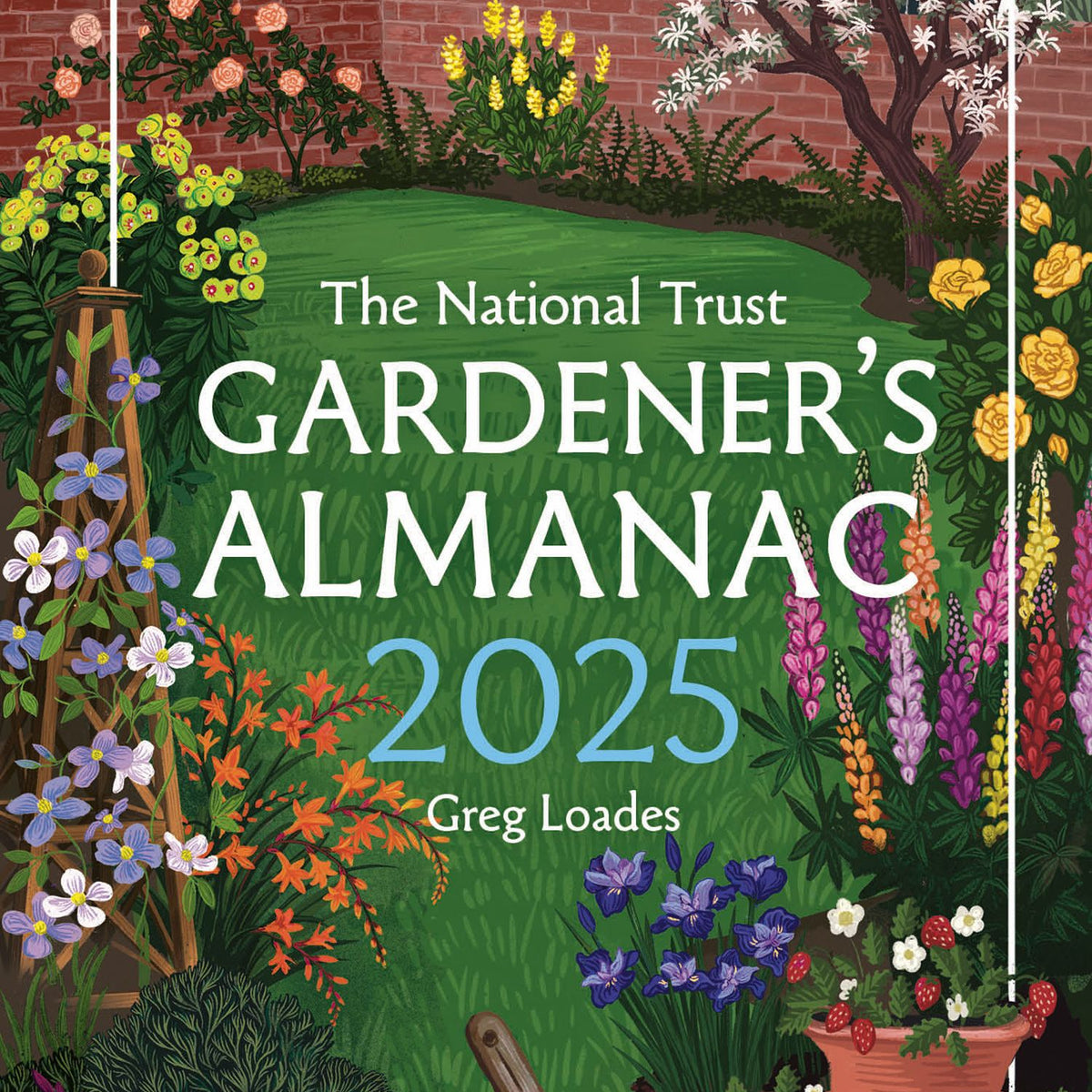 Gardener’s Almanac 2025 by Greg Loades and National Trust Books – Book Hero