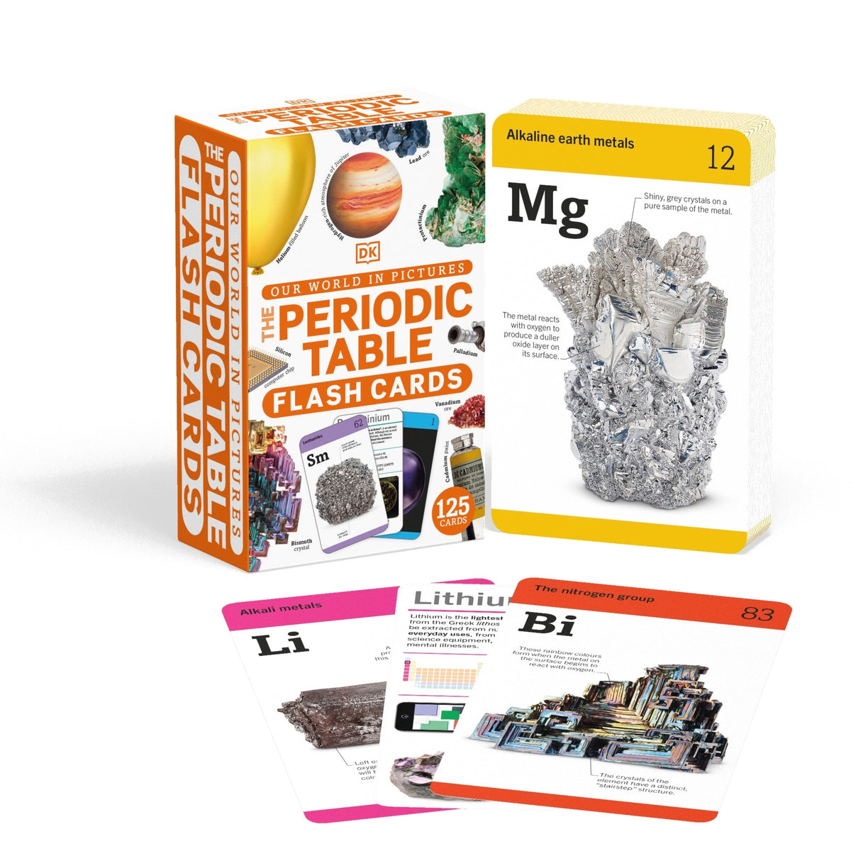 Our World in Pictures The Periodic Table Flash Cards by DK – Book Hero
