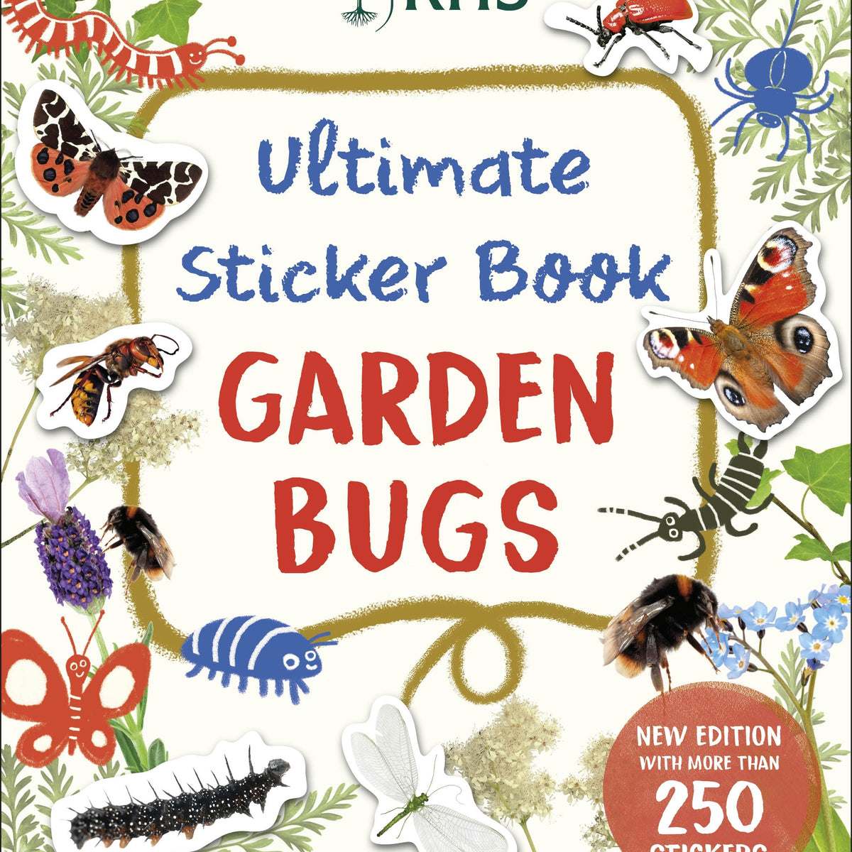 RHS Ultimate Sticker Book Garden Bugs by DK – Book Hero