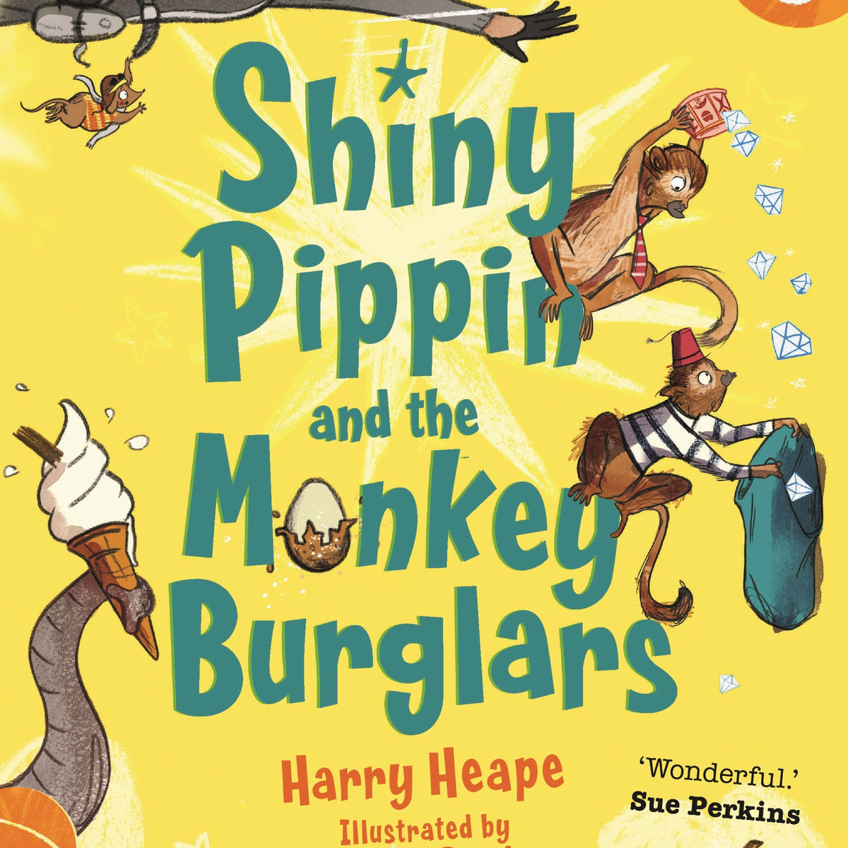 Shiny Pippin and the Monkey Burglars by Harry Heape – Book Hero