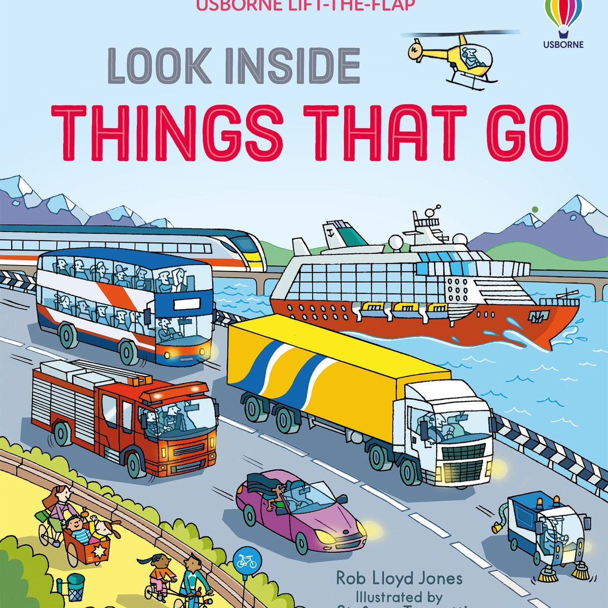 Look Inside Things That Go by Rob Lloyd Jones – Book Hero