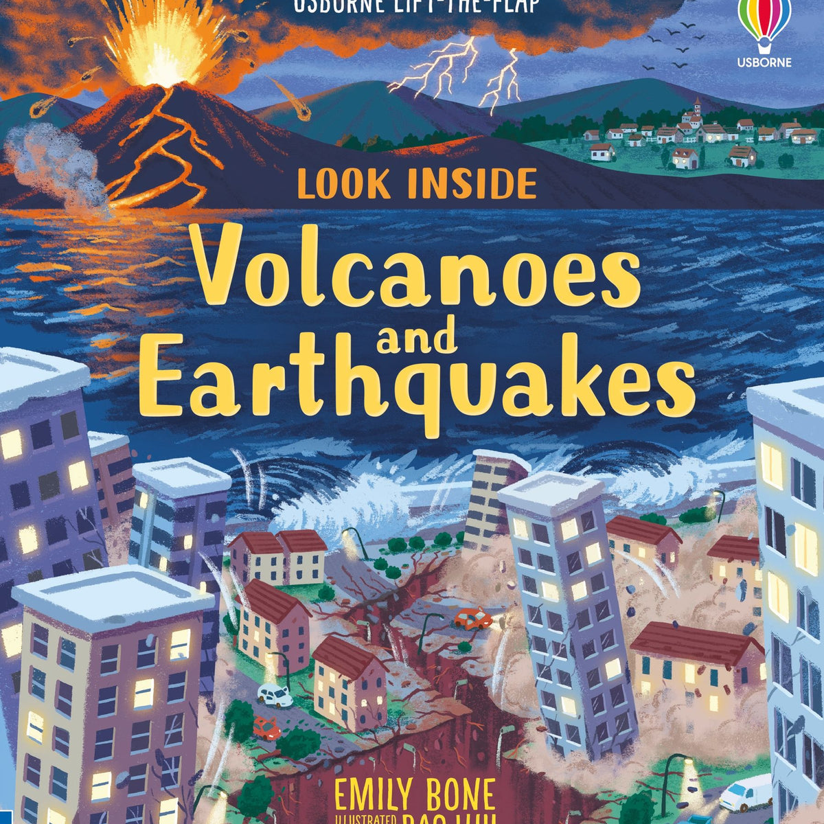 Look Inside Volcanoes and Earthquakes by Emily Bone and Laura Cowan ...