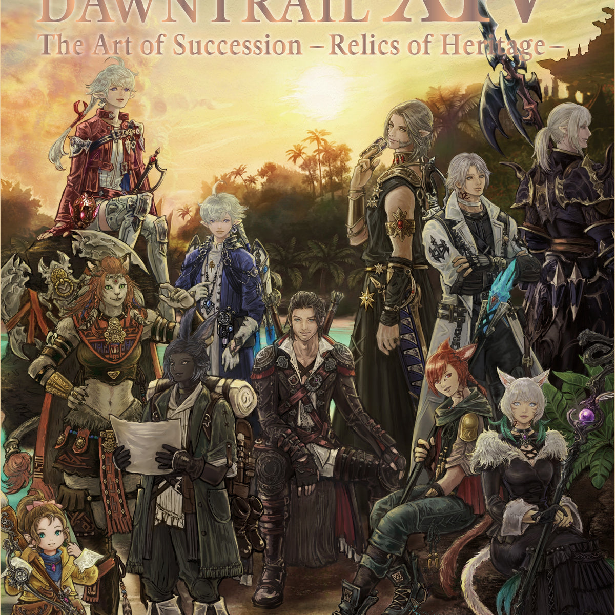 Final Fantasy XIV: Dawntrail -- The Art of Succession -Relics of ...