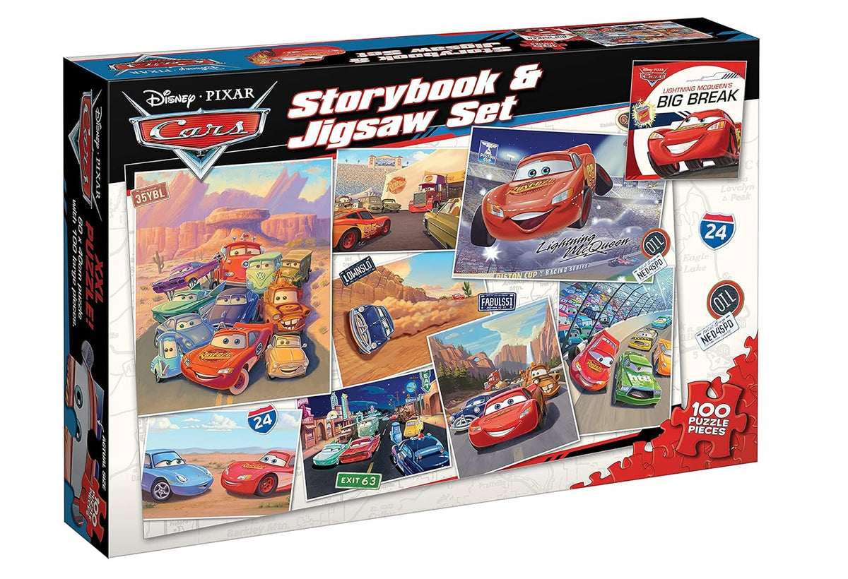 Cars: Storybook & Jigsaw Set (Disney-Pixar) – Book Hero