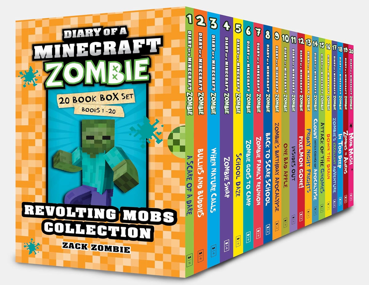 Diary of a Minecraft Zombie: Revolting Mobs Collection (20 Book Box Set ...