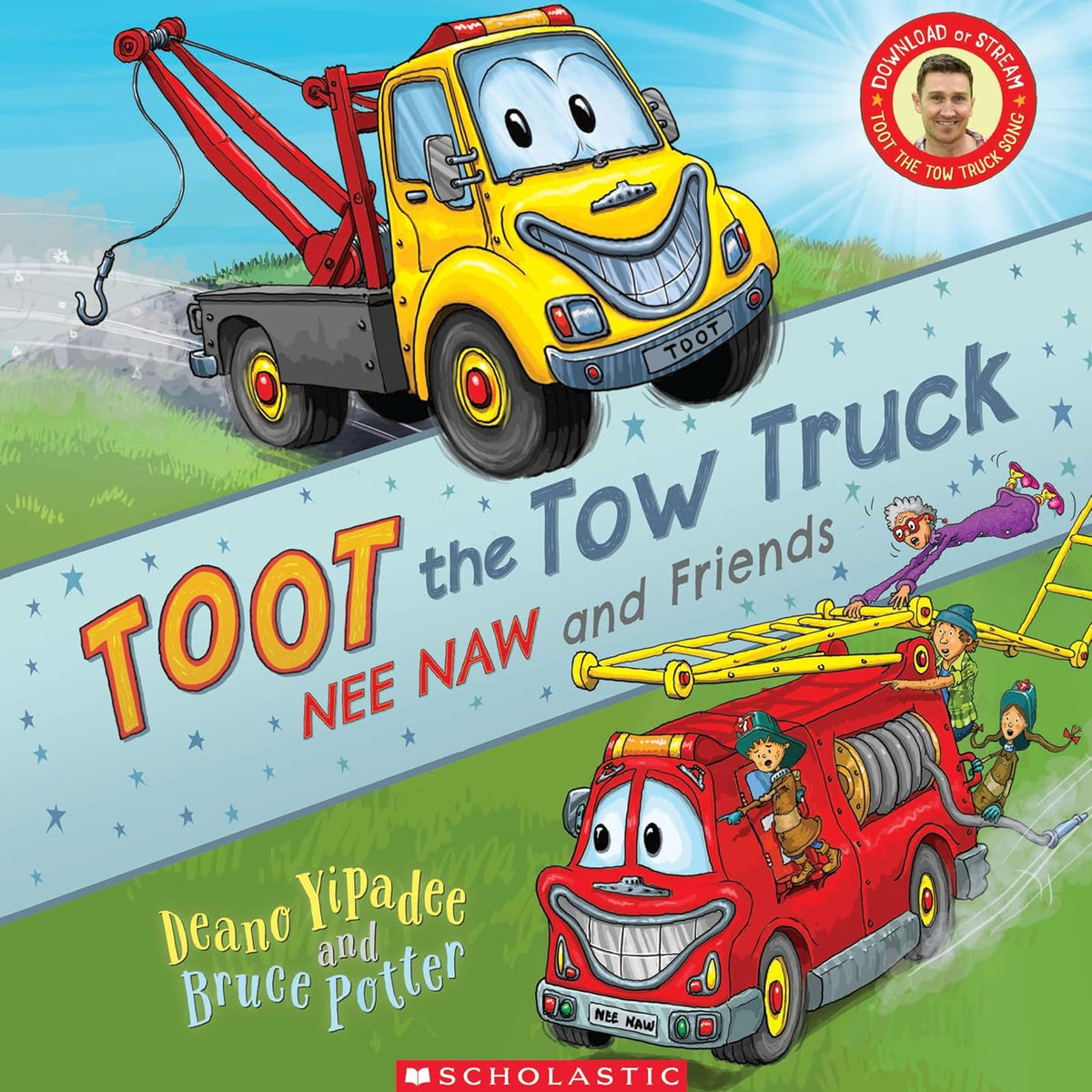 Toot the Tow Truck (Nee Naw and Friends) by Deano Yipadee – Book Hero