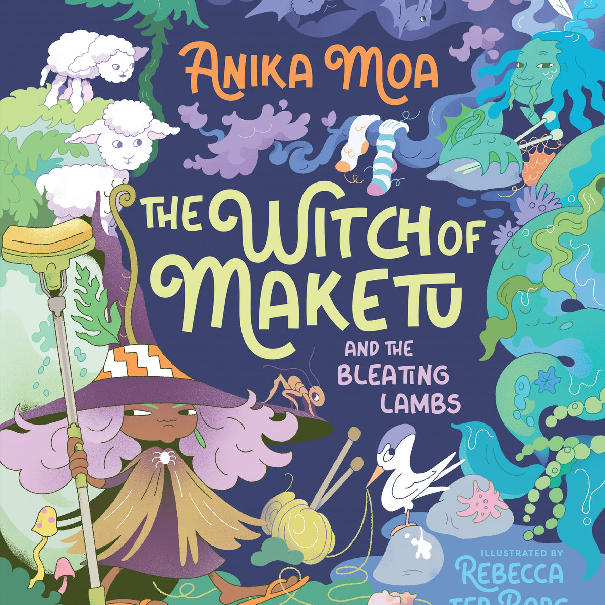 The Witch of Maketu and the Bleating Lambs by Anika Moa – Book Hero