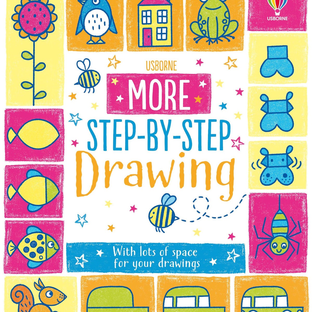 More Step-by-Step Drawing by Fiona Watt – Book Hero