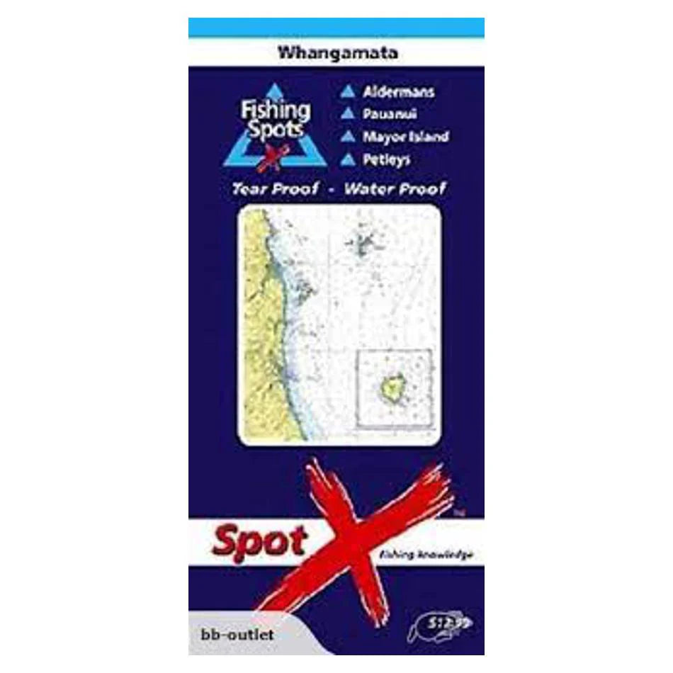 Spot X Whangamata Chart by Spot X – Book Hero
