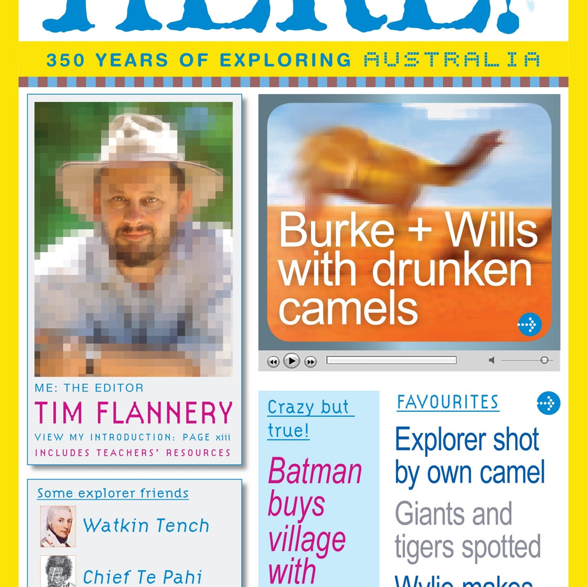 Where Is Here? 350 Years Of Exploring Australia by Tim Flannery – Book Hero