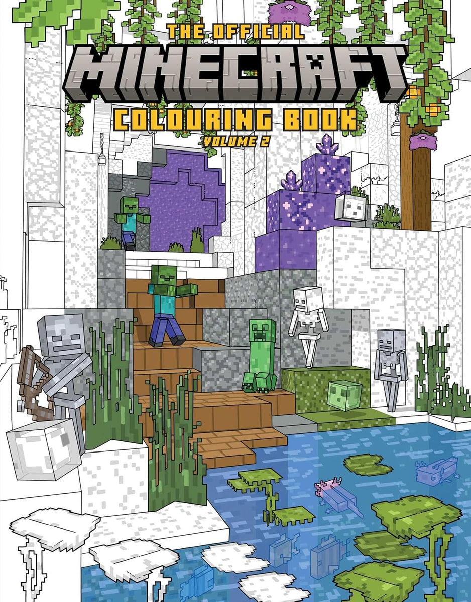 The Official Minecraft Colouring Book, Volume 2 by Insight Editions ...