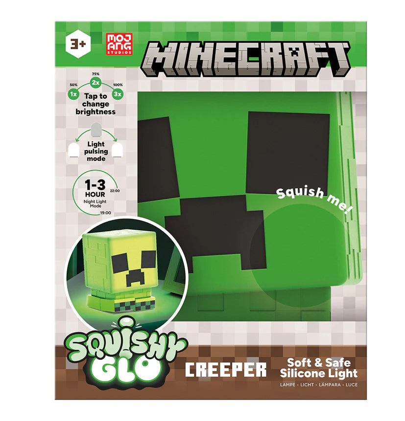 Minecraft Creeper SquishyGlo Light – Book Hero