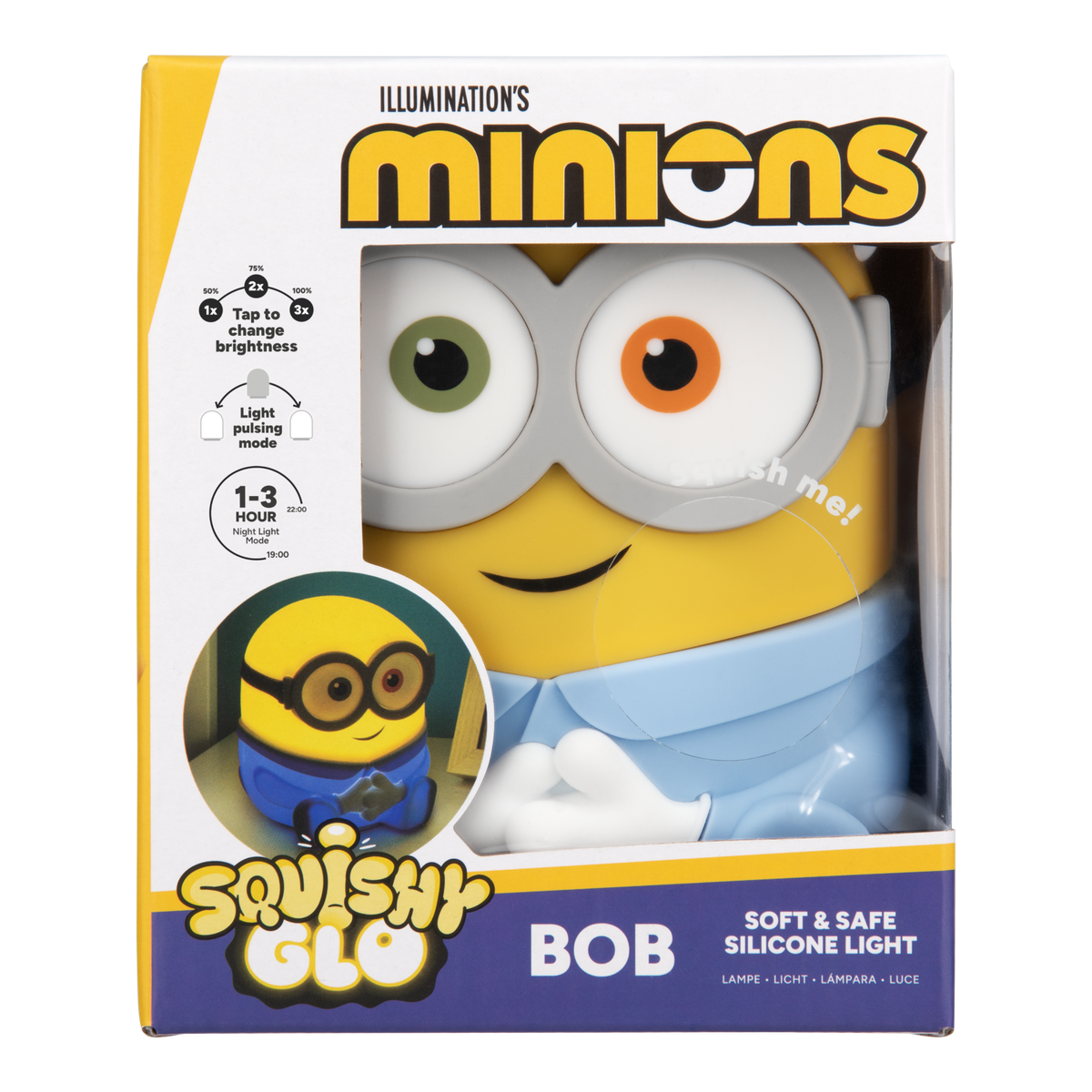 Minions Bob SquishyGlo Light – Book Hero