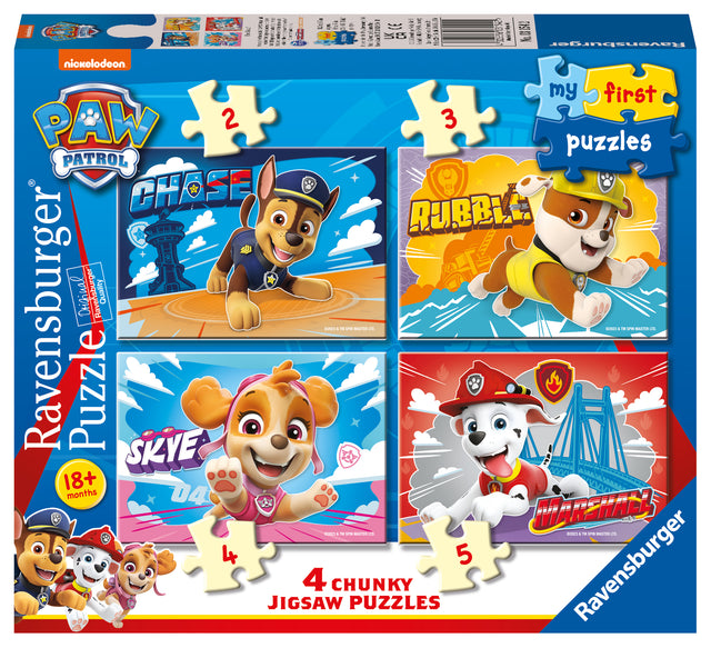 Ravensburger: Paw Patrol My First Puzzle - 2/3/4/5 Pieces – Book Hero