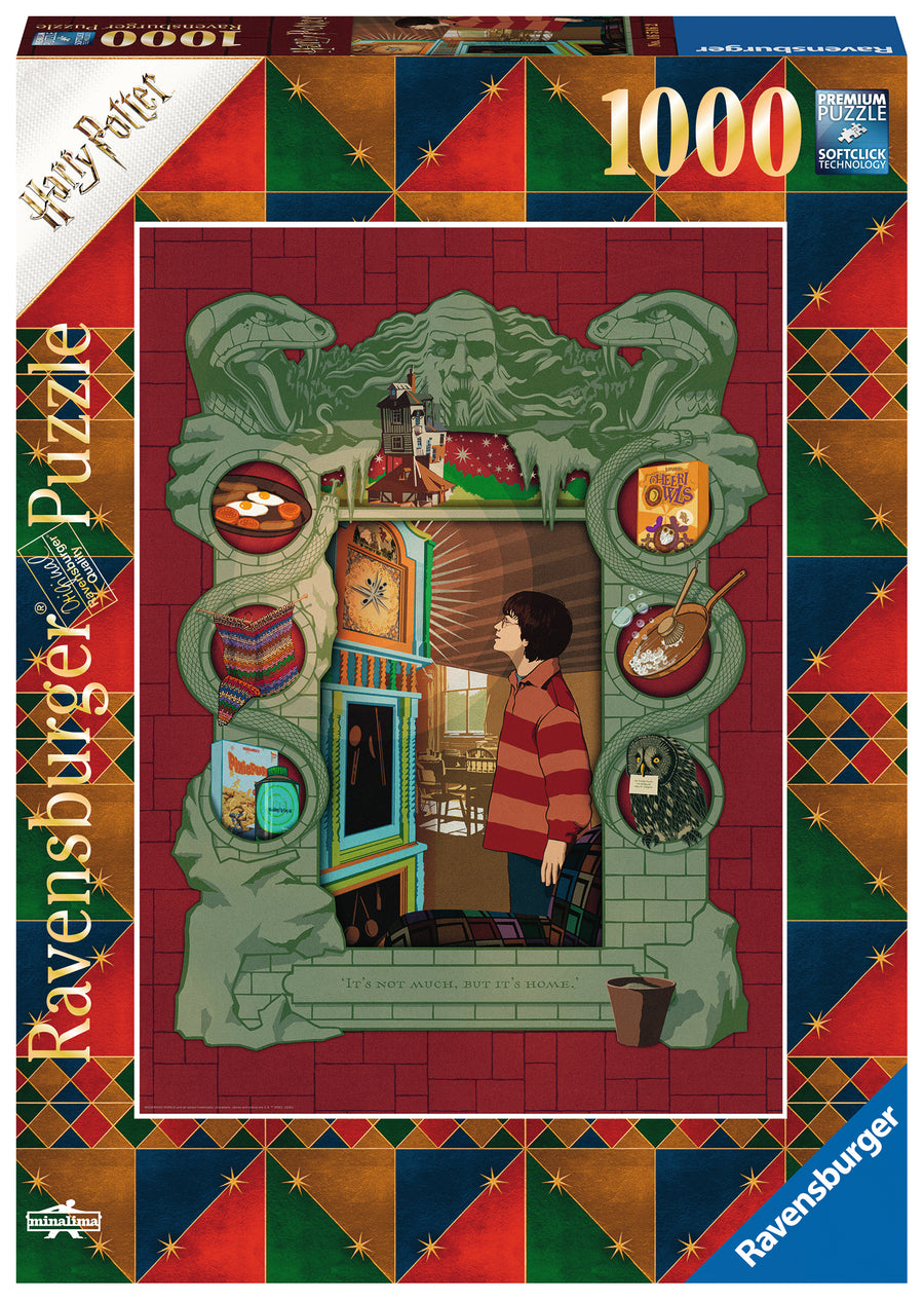 Ravensburger: Harry Potter at Weasley Family Puzzle - 1000 Pieces ...