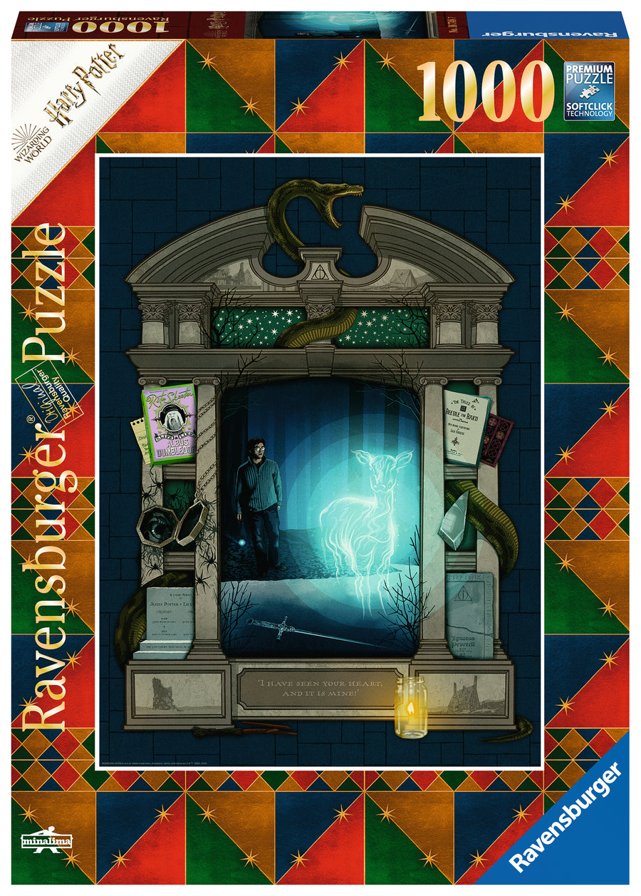 Ravensburger: Harry Potter Deathly Hallows Part 1 Puzzle - 1000 Pieces ...