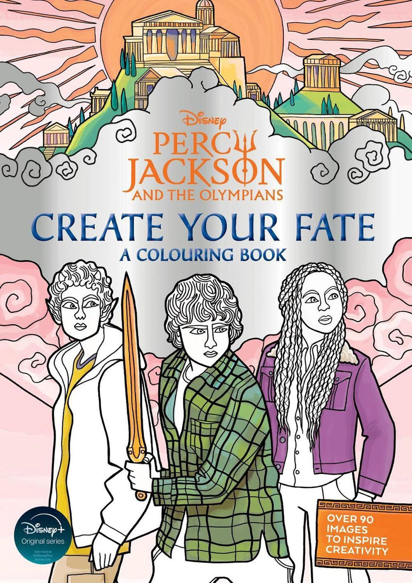 Percy Jackson and the Olympians: Create Your Fate: A Colouring Book (D ...
