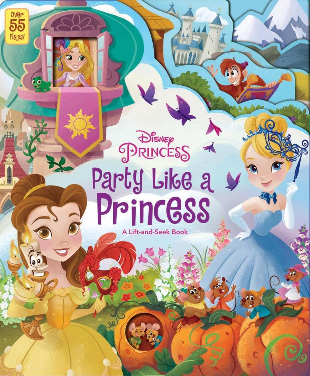 Party Like A Princess: A Lift-and-Seek Book (Disney Princess) – Book Hero