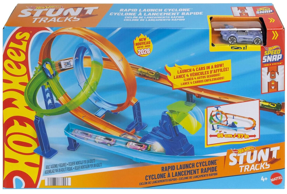 Hot Wheels: Rapid Launch Cyclone – Book Hero