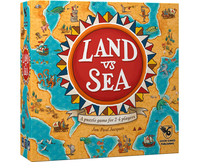 Land vs Sea – Book Hero