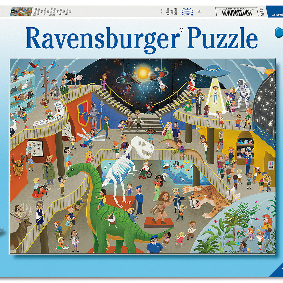 Ravensburger - Natural Science & History Museum - 200 Piece – Book Hero