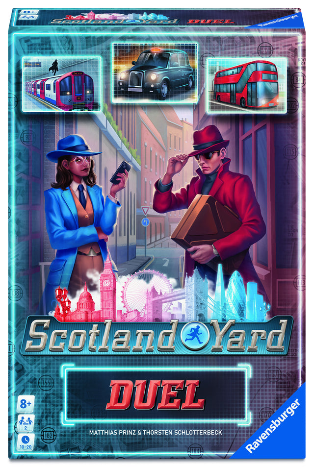 Ravensburger: Scotland Yard Duel - 2 Player Game – Book Hero